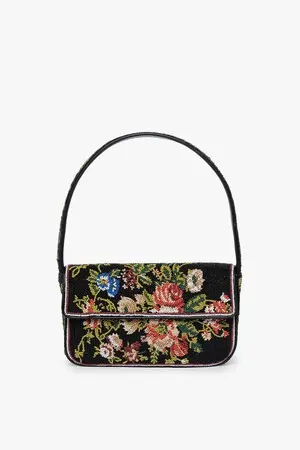 Staud Tommy Beaded Bag | Floral