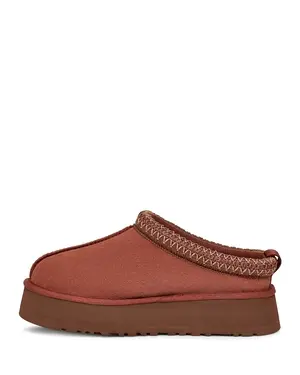 UGG Tazz Platform Slippers - Red Jasper