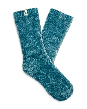 UGG Leda Cozy Crew Socks Blue