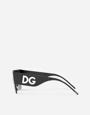 Dolce & Gabbana Dg Logo Sunglasses - Black