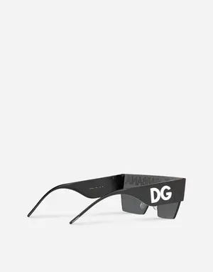 Dolce & Gabbana Dg Logo Sunglasses - Black