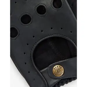 DENTS Delta Leather Driving Gloves - Black