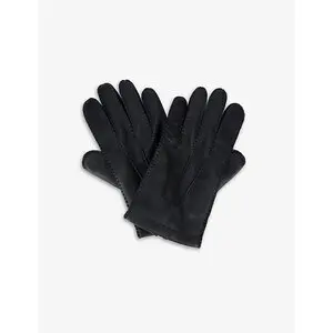 DENTS Leather Touchscreen Gloves - Black