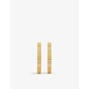 Monica Vinader 18ct Yellow -plated Vermeil Sterling Silver Huggie Hoop Earrings - Gold