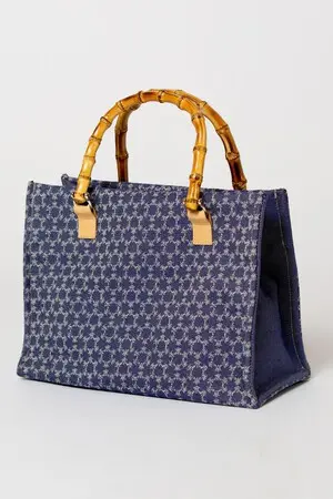 Miguelina Allegra Monogram Handbag