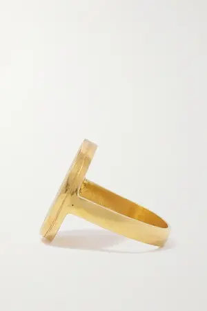 PIPPA SMALL 18-karat Engraved Ring