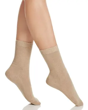Falke Cosy Mid-Calf Socks Camel