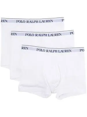 Polo Ralph Lauren Logo-waistband Boxers - White