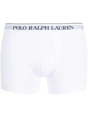 Polo Ralph Lauren Logo-waistband Boxers - White