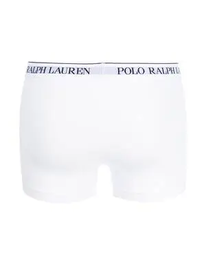 Polo Ralph Lauren Logo-waistband Boxers - White