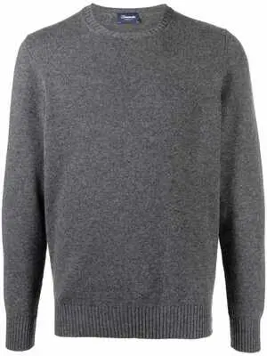 DRUMOHR Crew-neck Cashmere Jumper - Grey