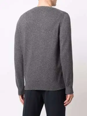 DRUMOHR Crew-neck Cashmere Jumper - Grey