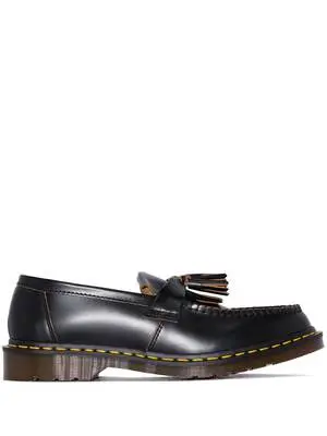 Dr. Martens Mie Vintage Tassled Leather Loafers - Black