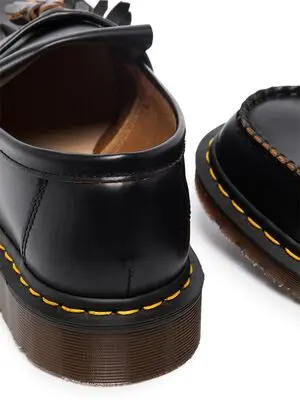 Dr. Martens Mie Vintage Tassled Leather Loafers - Black