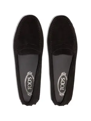 TOD'S Suede Loafers - Black