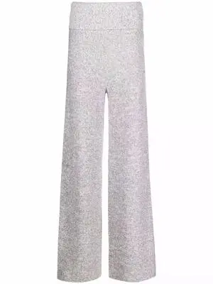 Off-white Ribbed Pants For Women