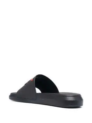 Alexander McQueen Embossed Logo Slides