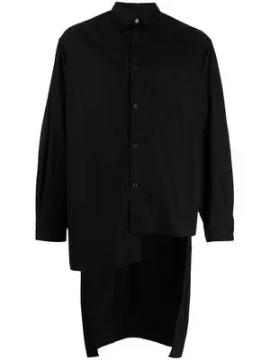Yohji Yamamoto Asymmetric Cotton Shirt