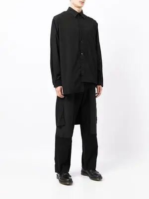 Yohji Yamamoto Asymmetric Cotton Shirt