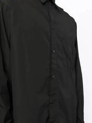 Yohji Yamamoto Asymmetric Cotton Shirt