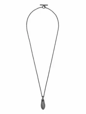 PARTS OF FOUR Chrysalis Pendant Necklace - Grey