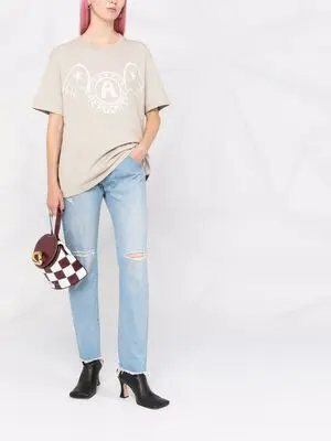 Junya Watanabe Distressed Skinny-cut Jeans