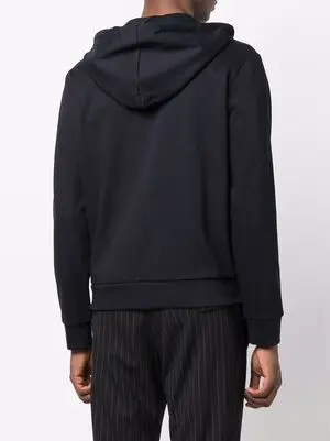 Emporio Armani Zip-up Hoodie - Blue