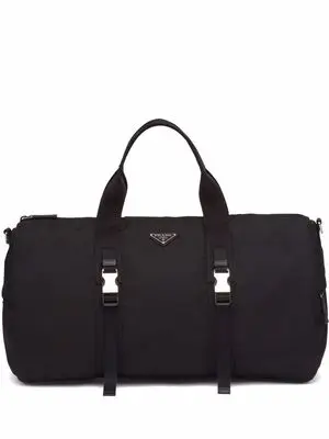 Prada Triangle Logo Duffle Bag
