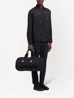 Prada Triangle Logo Duffle Bag
