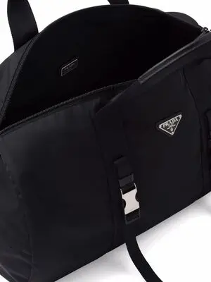 Prada Triangle Logo Duffle Bag