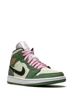 JORDAN Air 1 Mid Se Dutch Sneakers - Green