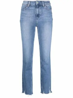 Paige Mid-rise Straight-leg Jeans