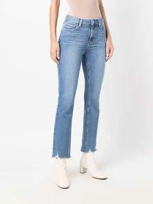 Paige Mid-rise Straight-leg Jeans