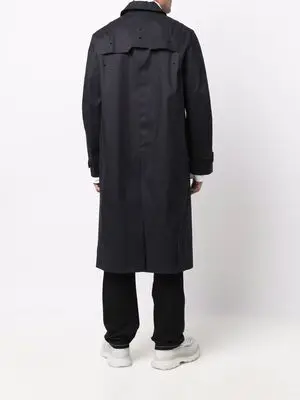 A-COLD-WALL* Longline Trench Coat - Black