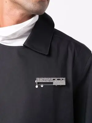 A-COLD-WALL* Longline Trench Coat - Black