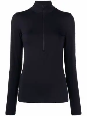 Fusalp Logo-patch Zip-up Top - Blue