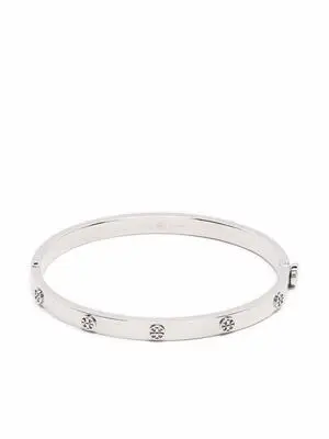 Tory Burch Miller Hinge Bracelet - Silver