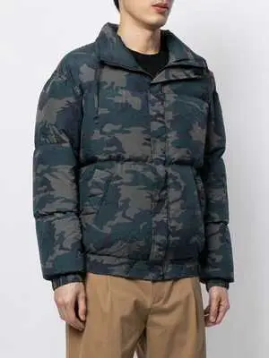 PORTS V Heart Earth Camouflage Padded Jacket