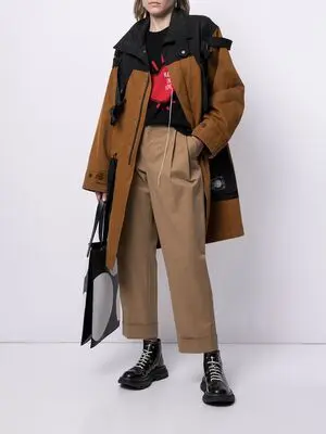 PORTS V Turned-hem Straight-leg Trousers
