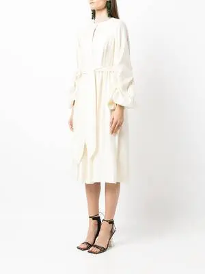 BARUNI Belted Midi Dress