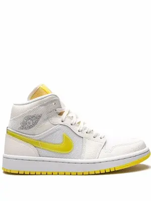 JORDAN Air 1 Mid Se Voltage Sneakers - White
