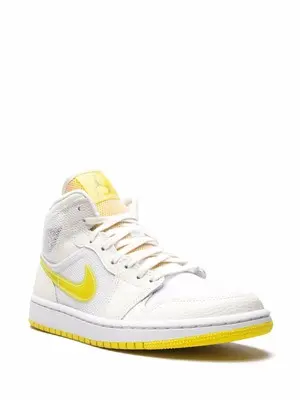 JORDAN Air 1 Mid Se Voltage Sneakers - White