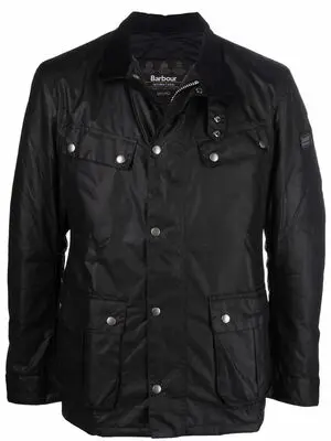 Barbour Wax-coated Zipped Jacket