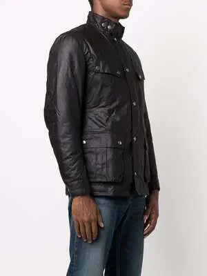 Barbour Wax-coated Zipped Jacket