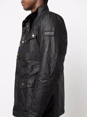 Barbour Wax-coated Zipped Jacket