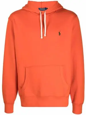 Polo Ralph Lauren Embroidered Hoodie - Orange