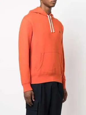 Polo Ralph Lauren Embroidered Hoodie - Orange