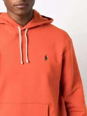 Polo Ralph Lauren Embroidered Hoodie - Orange