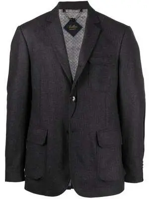 BILLIONAIRE Embroidered-logo Tailored Blazer