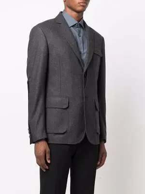 BILLIONAIRE Embroidered-logo Tailored Blazer